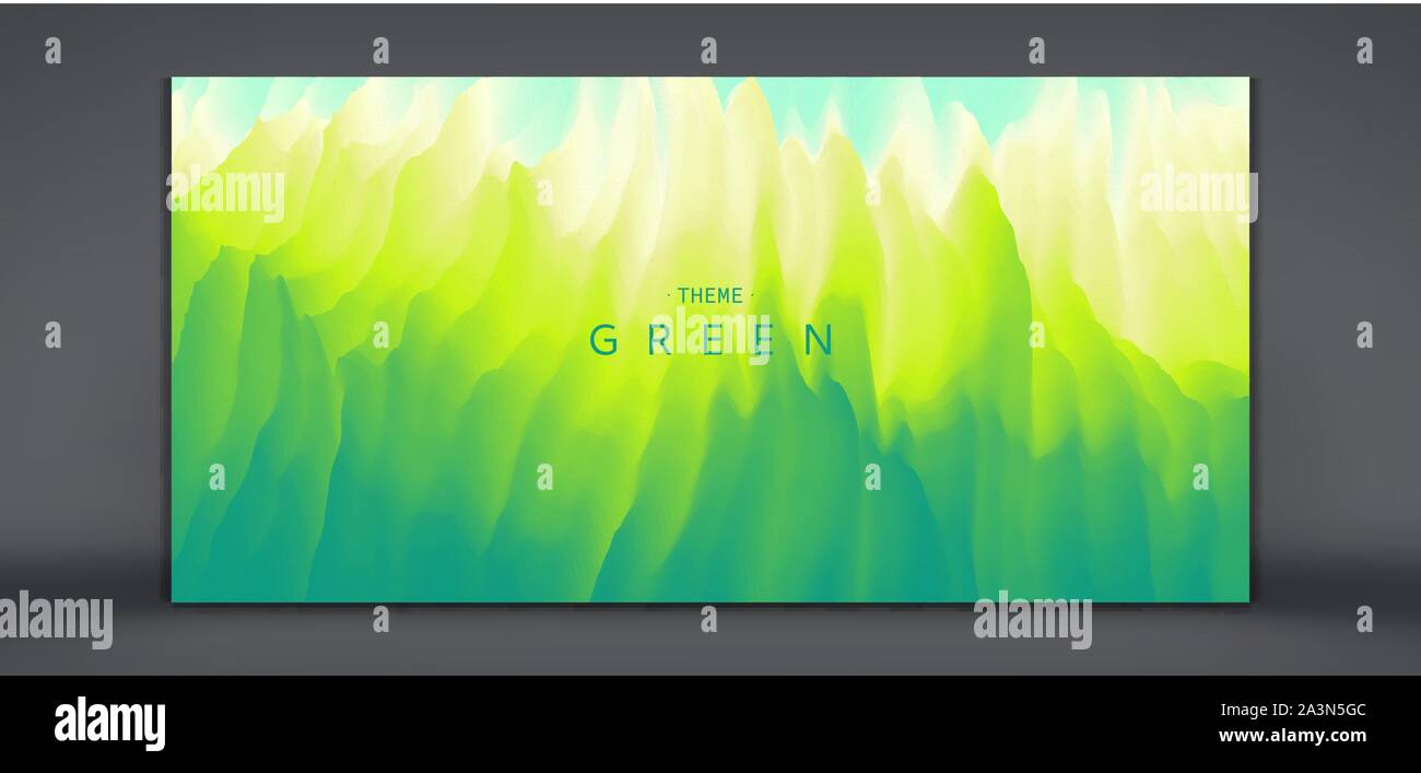 Grassland background. Vector illustration of a green grass Stock Vector ...