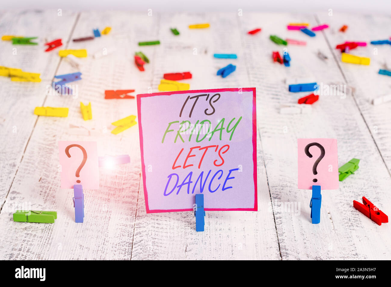 Handwriting text writing It S Friday Let S Dance. Conceptual photo ...