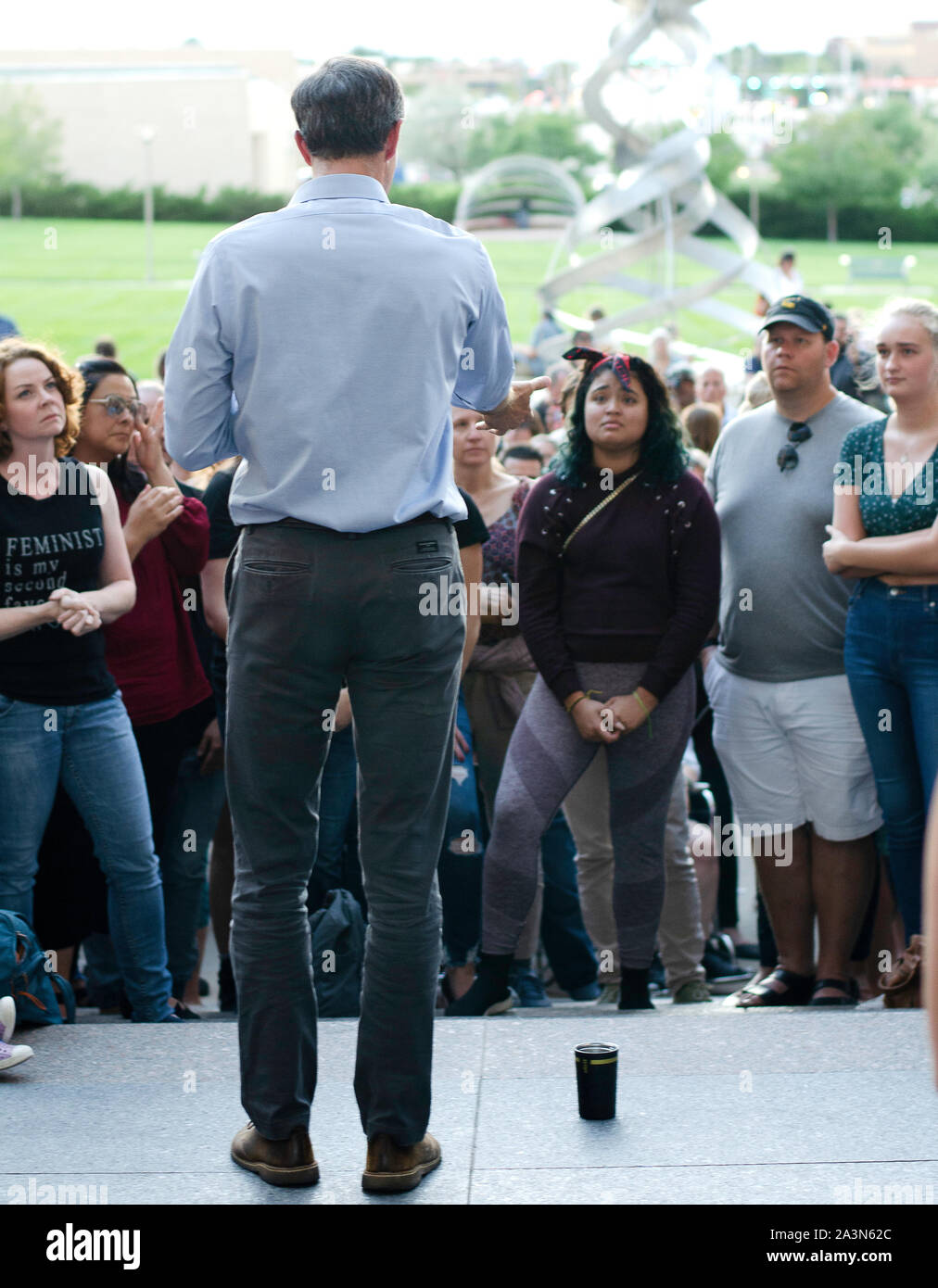 Beto O'Rourke Speaks in Aurora Colorado Stock Photo - Alamy