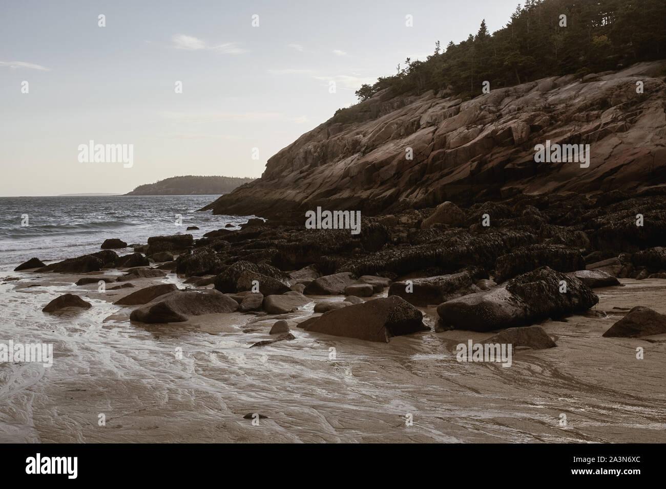 Schoodic peninsula sunset hi-res stock photography and images - Alamy