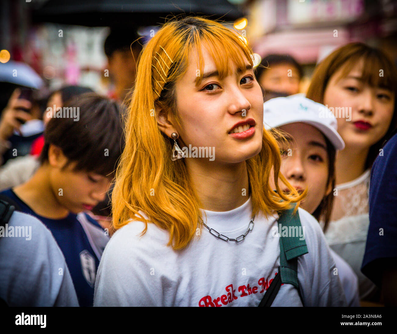 Street Life in Tokyo, Japan Stock Photo - Alamy