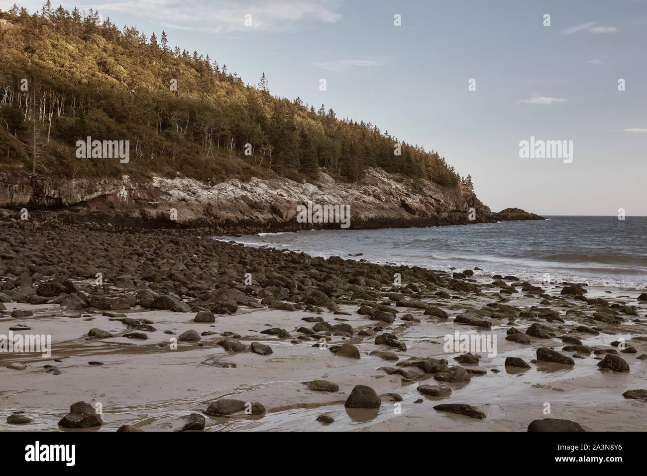 Schoodic peninsula sunset hi-res stock photography and images - Alamy
