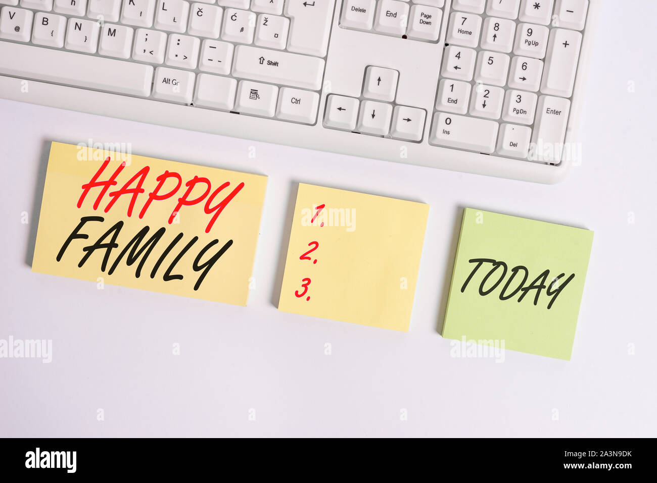 Word writing text Happy Family. Business photo showcasing family ...
