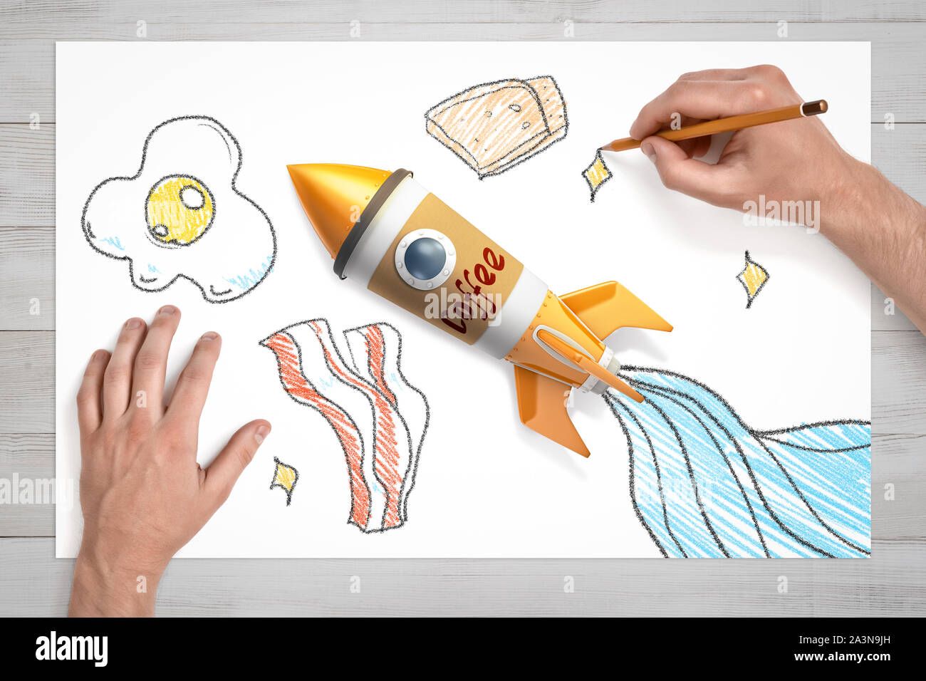 Bacon Drawing Pencil