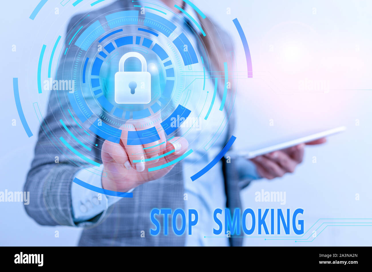 Word writing text Stop Smoking. Business photo showcasing the process ...