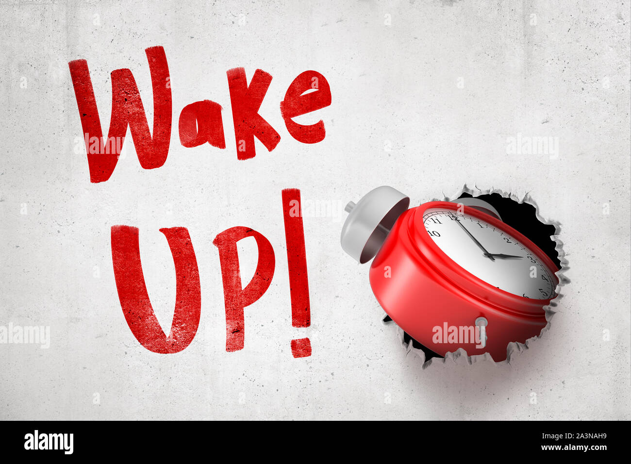 Smashed wall clock hi-res stock photography and images - Alamy