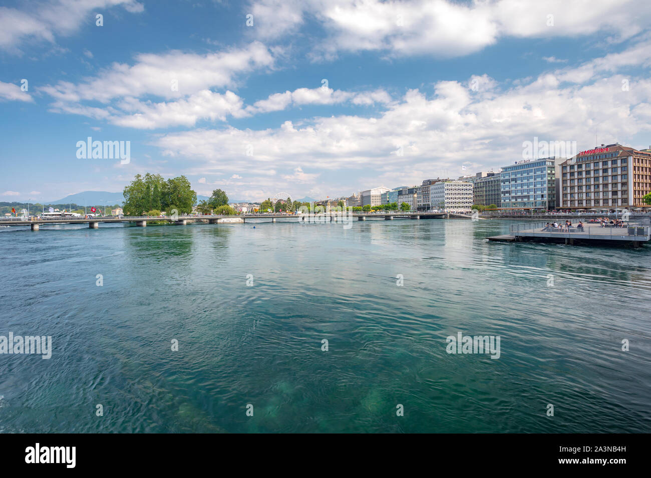 River rhone in switzerland hi-res stock photography and images - Alamy