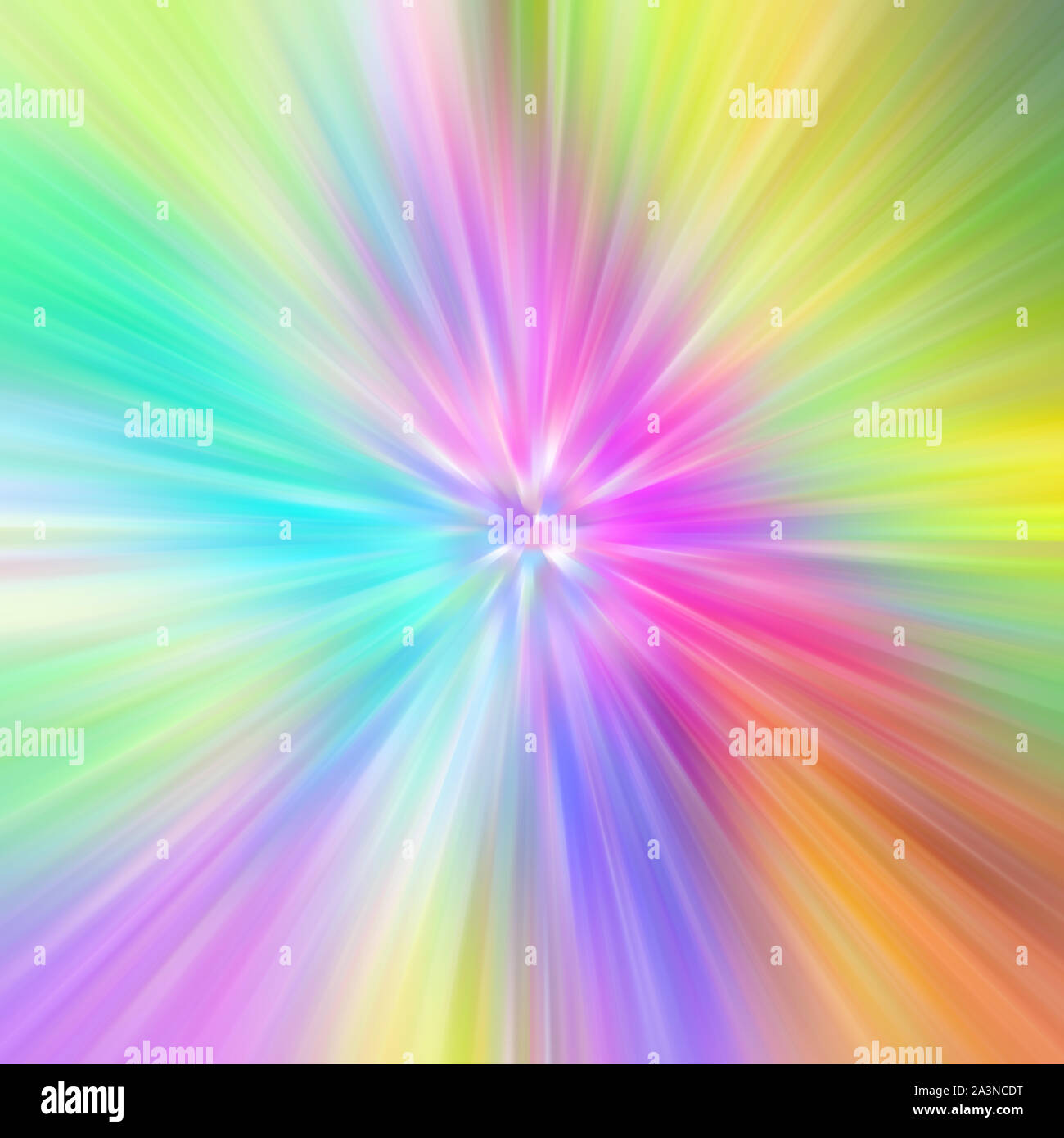Bright multicolored radiant rainbow rays sparkle starburst background ...