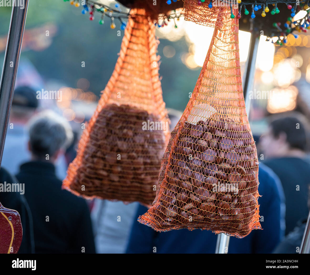Chestnuts at Goose Fair October 2019, Nottingham Nottinghamshire ...