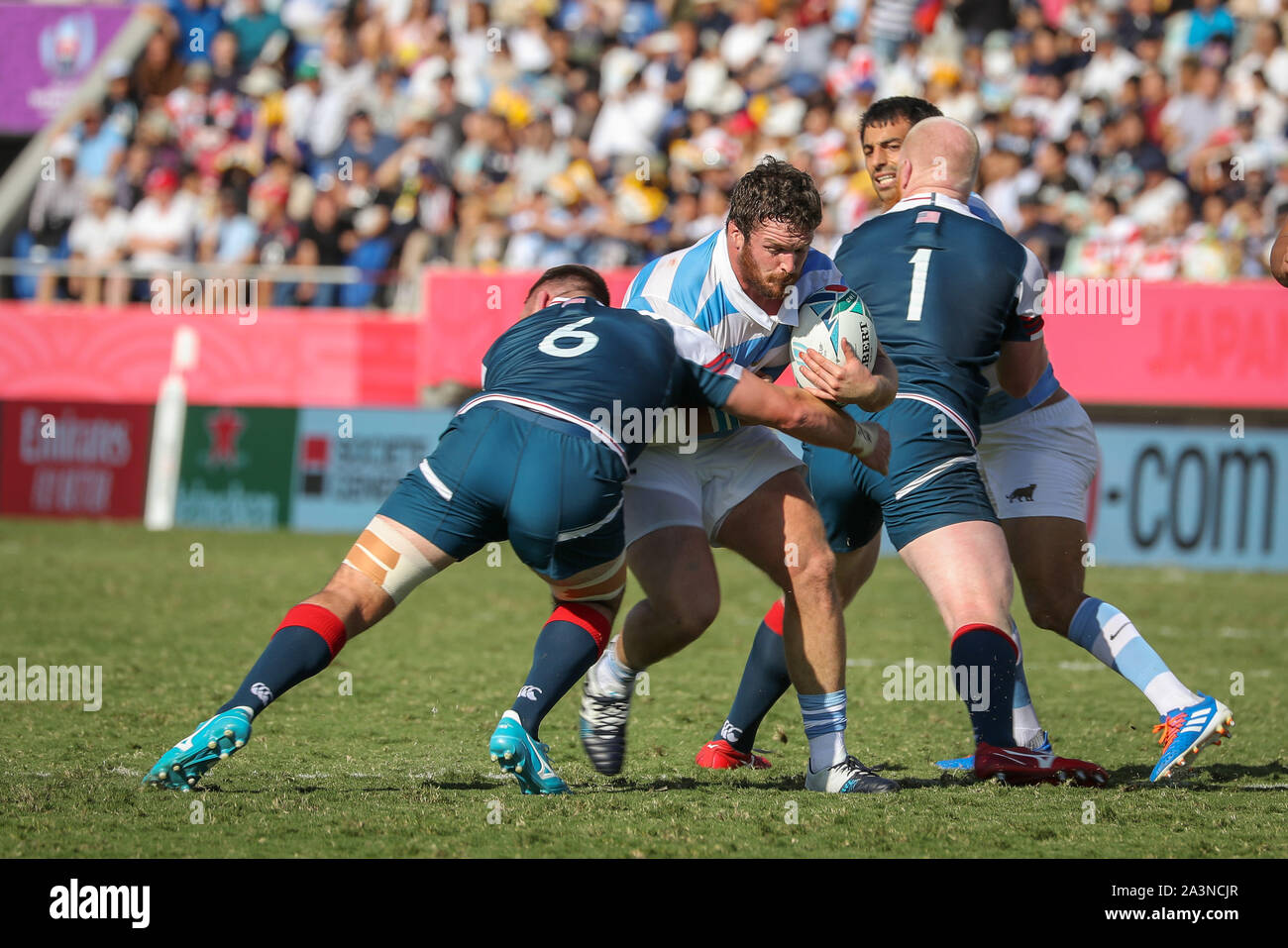 T'QUIO, TO - 09.10.2019: RUGBY WORLD CUP 2019 ARGENTINA X EUA - Tony ...