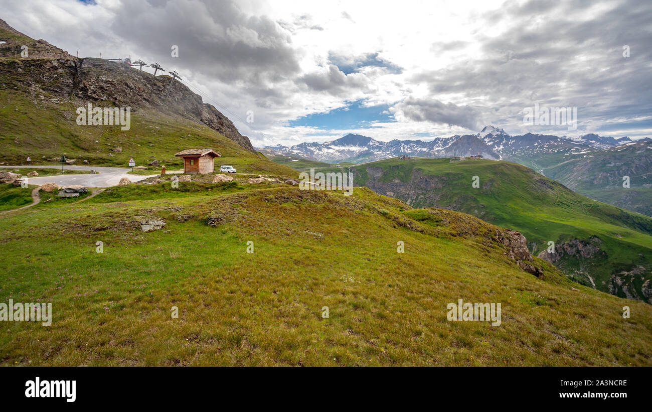 Parc national de la Vanoise - Val d’Isère on Col de l’Iseran mountain ...