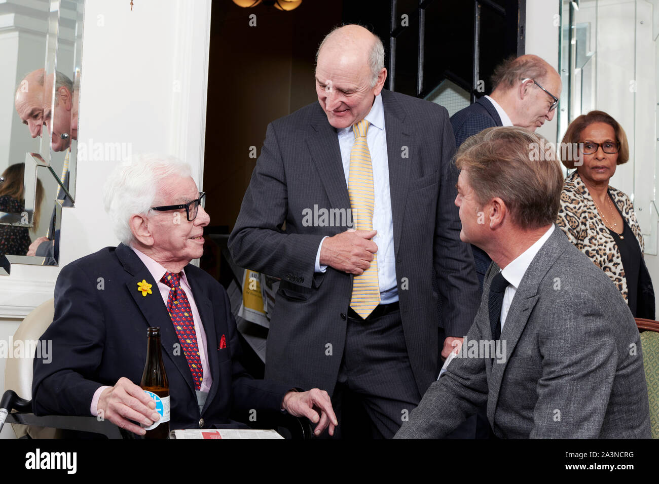 Barry Cryer at The Oldie Literary Lunch; 08/10/19 Stock Photo - Alamy