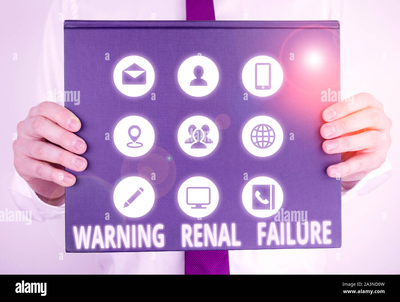 Handwriting text writing Warning Renal Failure. Conceptual photo stop ... Handwriting text writing Warning Renal Failure. Conceptual photo stop ...