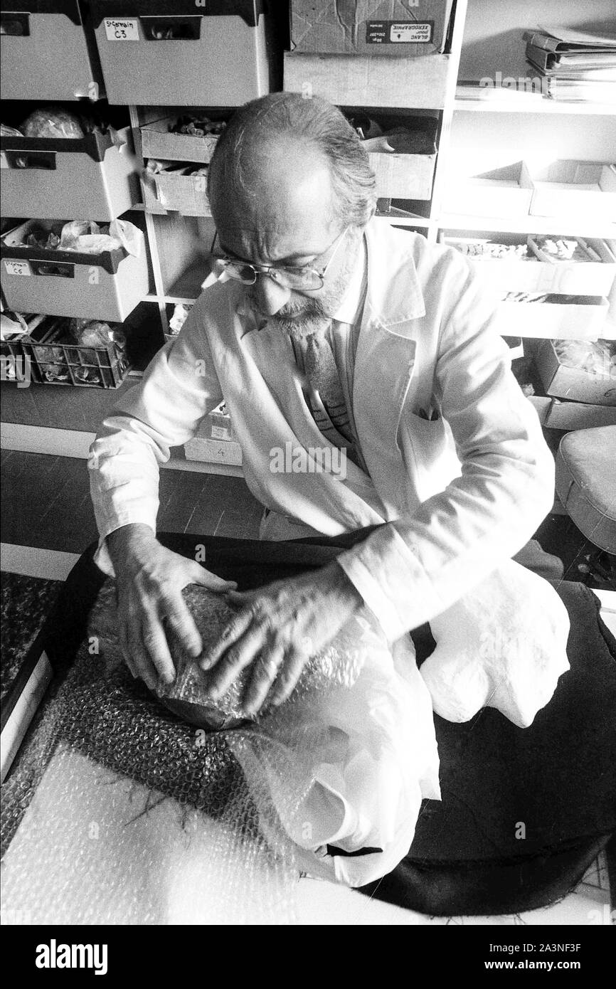 Archives 90ies: Dr Perrot, anthropologist and criminology helper, Lyon ...