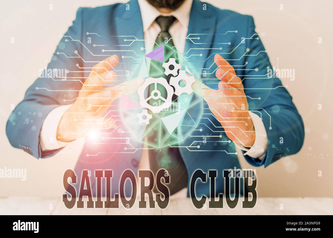 Handwriting text Sailors Club. Conceptual photo an organization ...