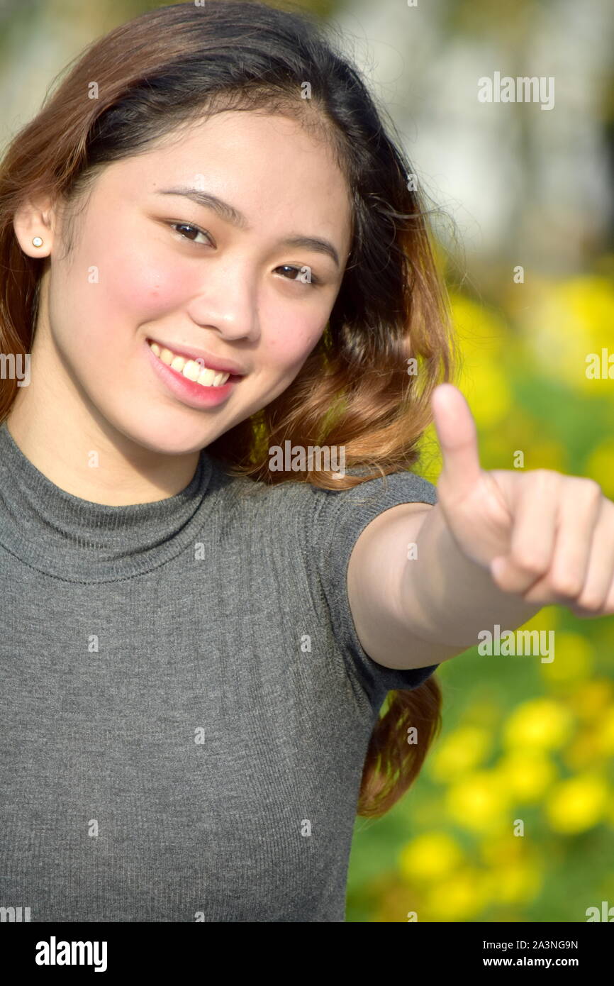 Happy pretty young female hi-res stock photography and images - Alamy