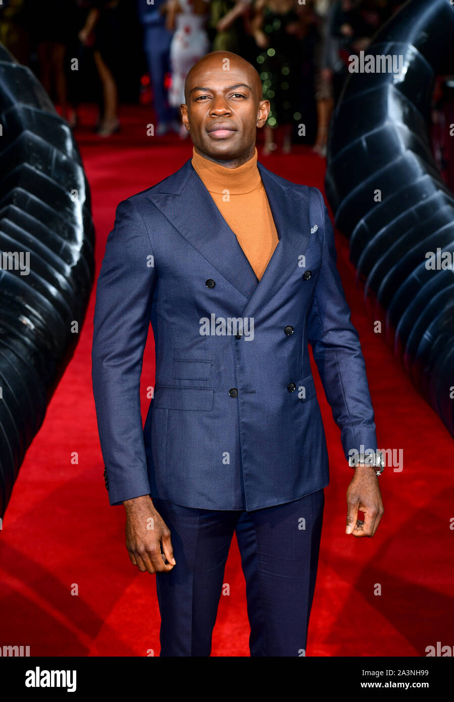 David Gyasi attending the Maleficent: Mistress of Evil European ...