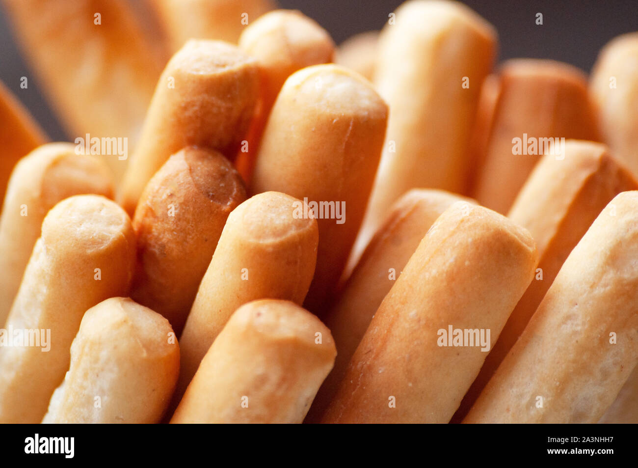 Fresh bread sticks close-up. Healthy snack Stock Photo - Alamy