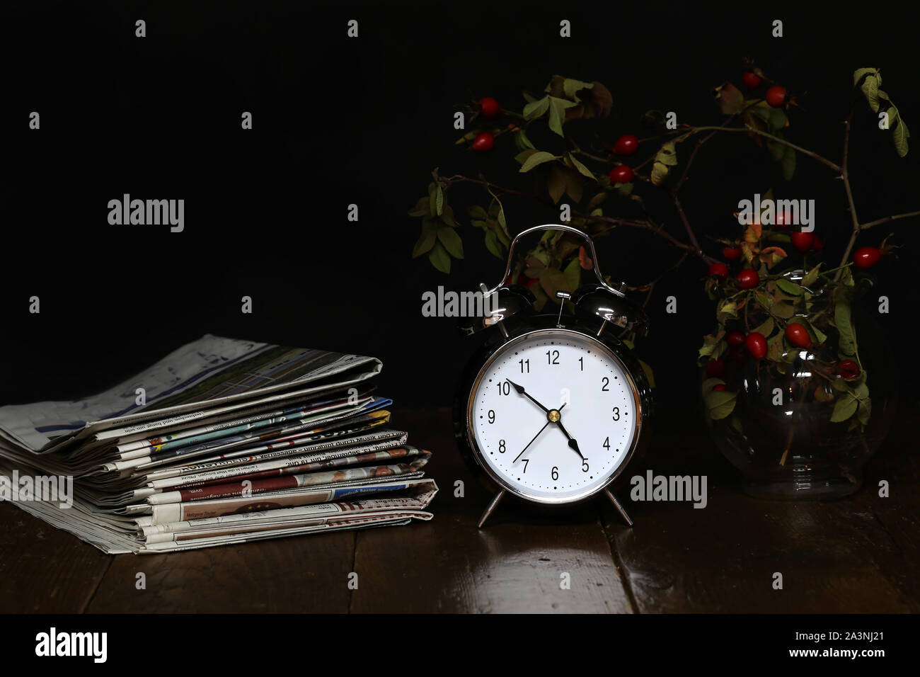 Still Life With Newspaper High Resolution Stock Photography and Images ...