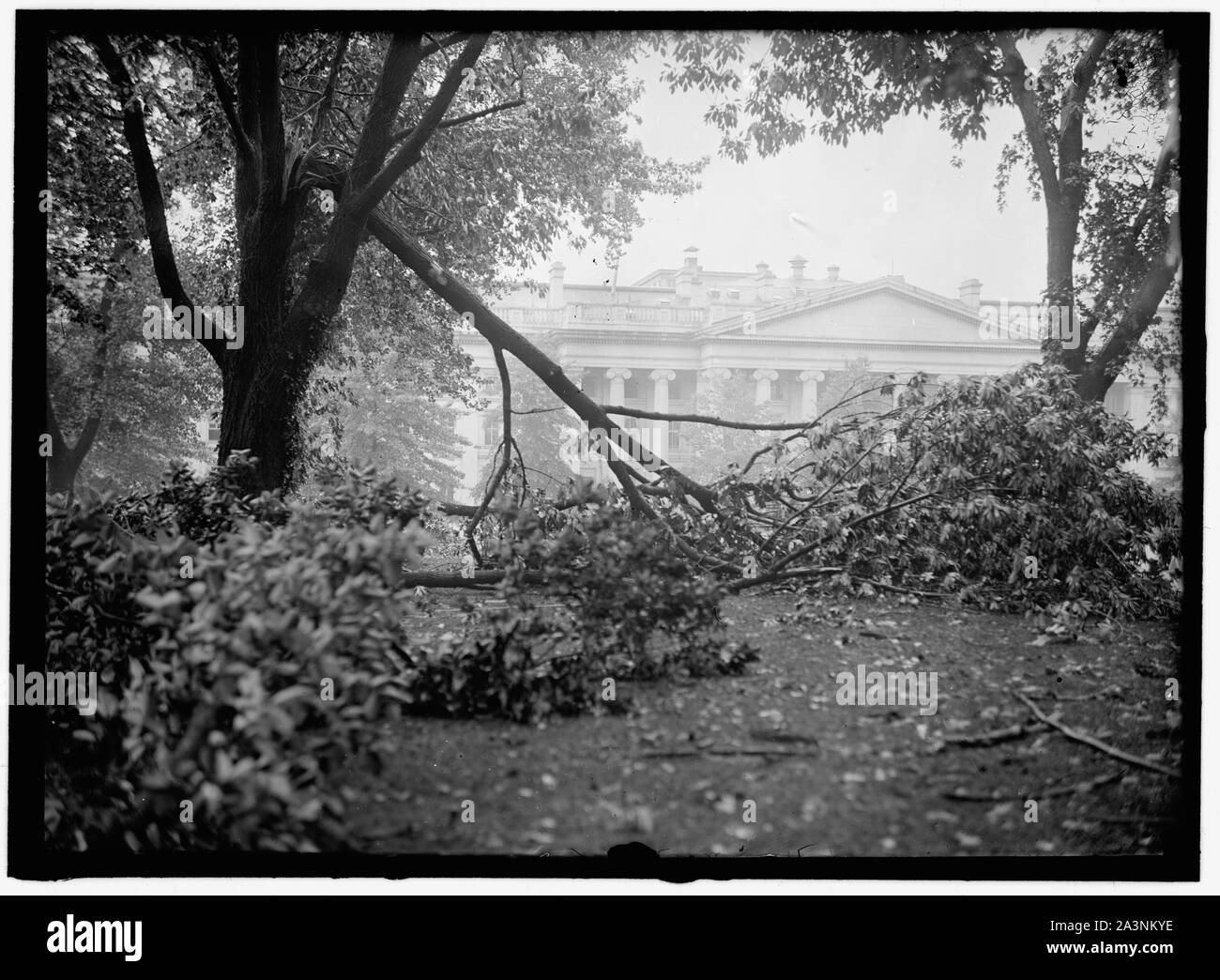 Hurricane damage assessment Black and White Stock Photos & Images - Alamy