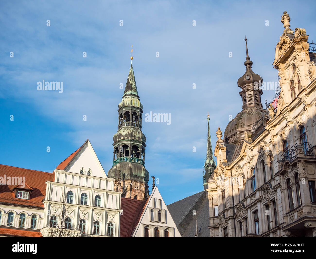 Zwickau in East Germany Stock Photo - Alamy