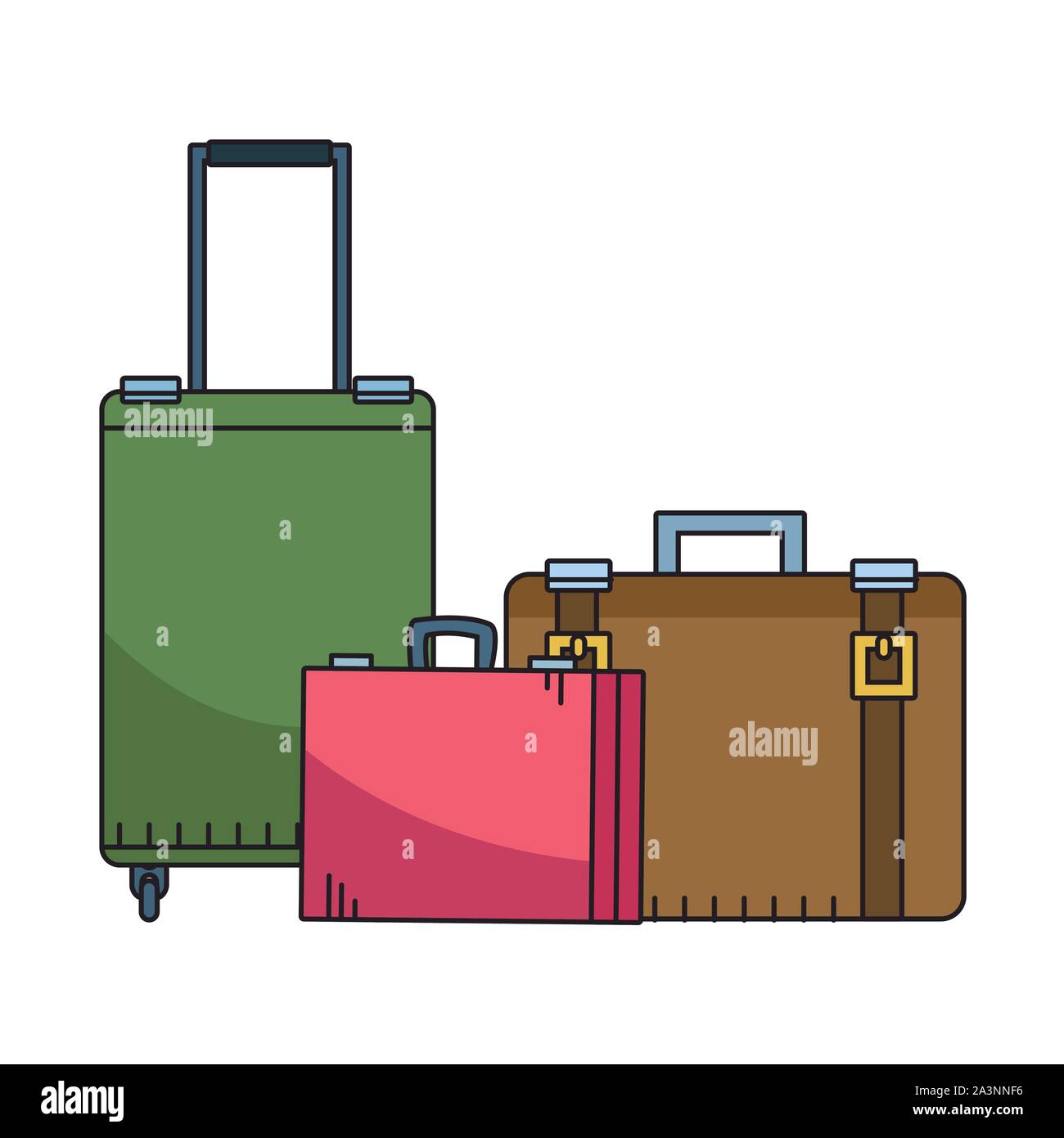Travel luggage design Stock Vector Image & Art - Alamy