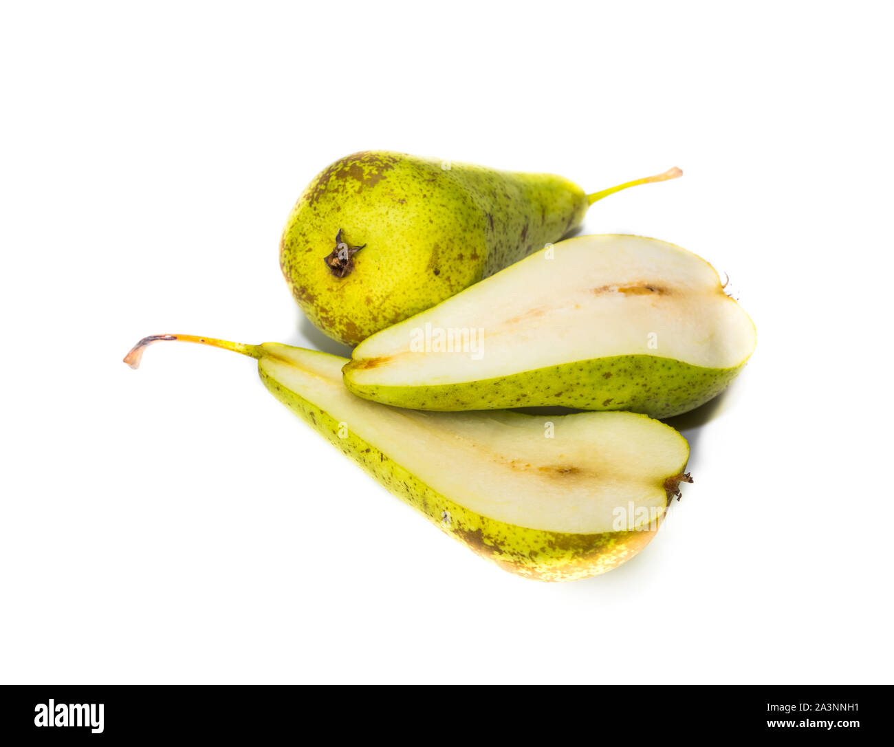 Pear on white Background Stock Photo - Alamy