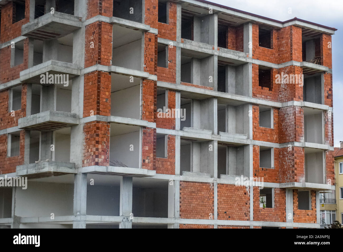 Construction of new high rise residential buildings Stock Photo - Alamy