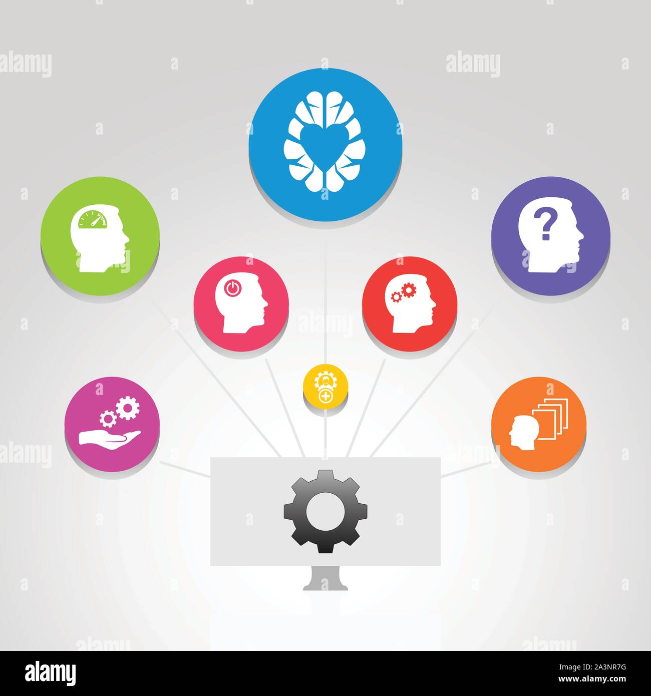 Personality Infographics vector design. Timeline concept include ...
