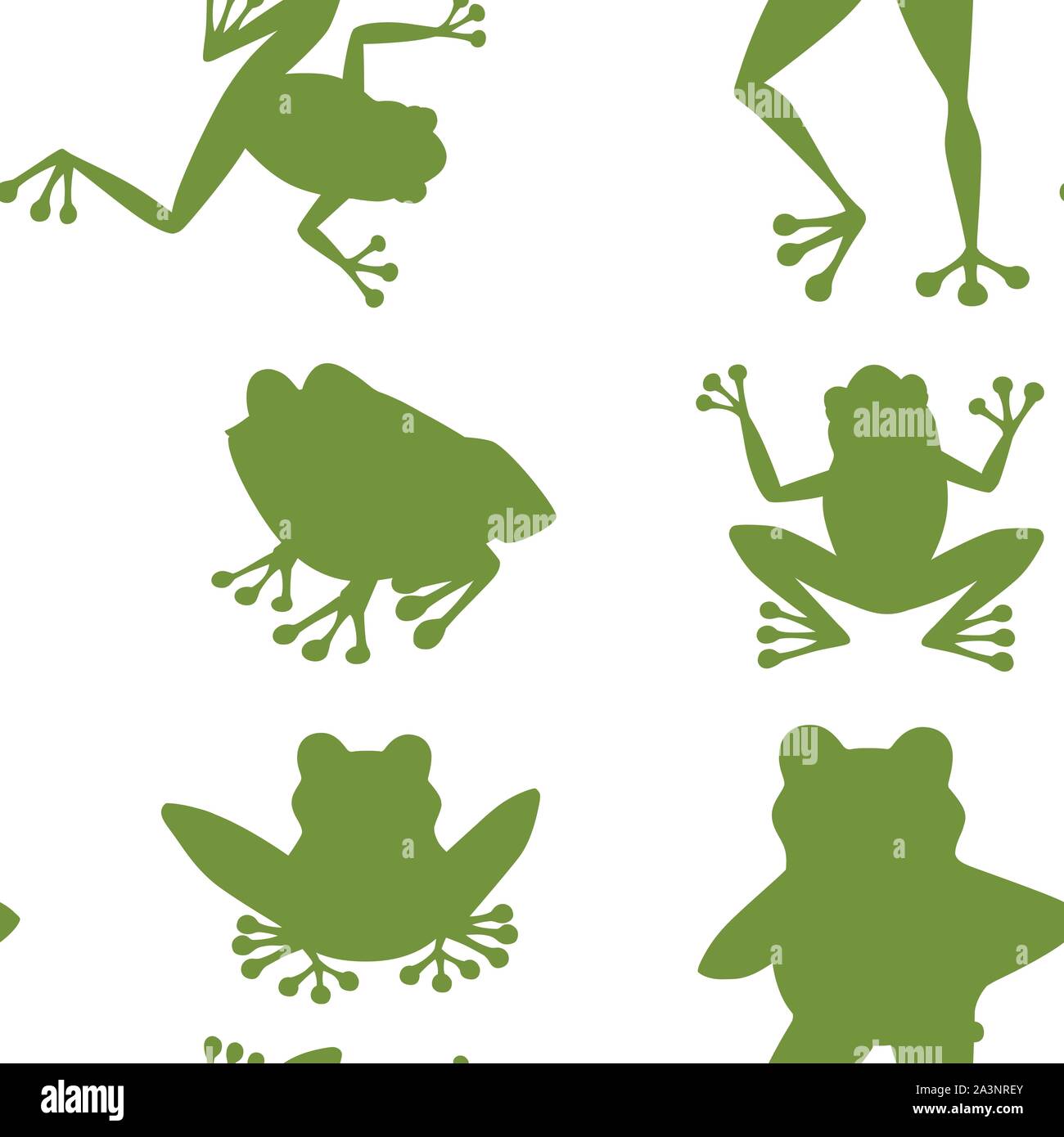 Sitting Frog Silhouette