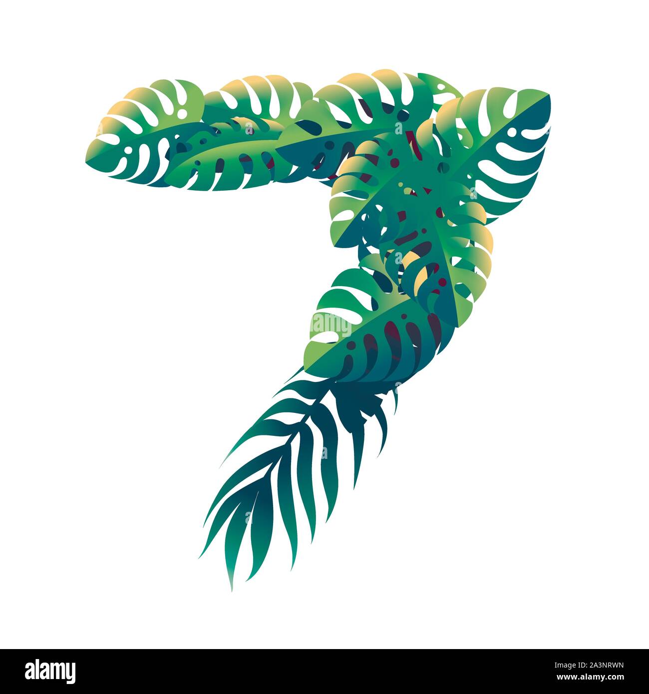 Number 7 Stock Vector Images - Alamy