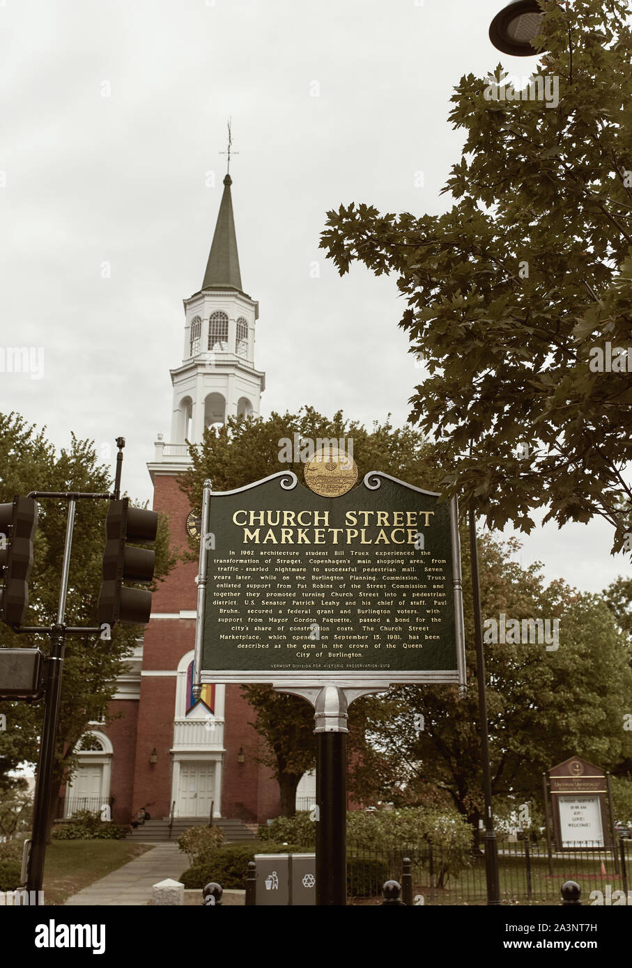 Burlington, vermont autumn hi-res stock photography and images - Alamy