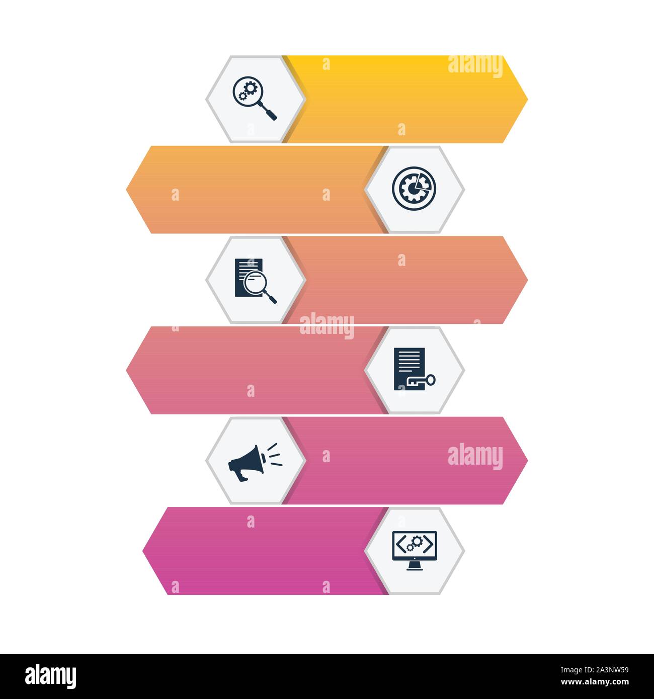 Seo Infographics vector design. Timeline concept include search optimization, data management ...