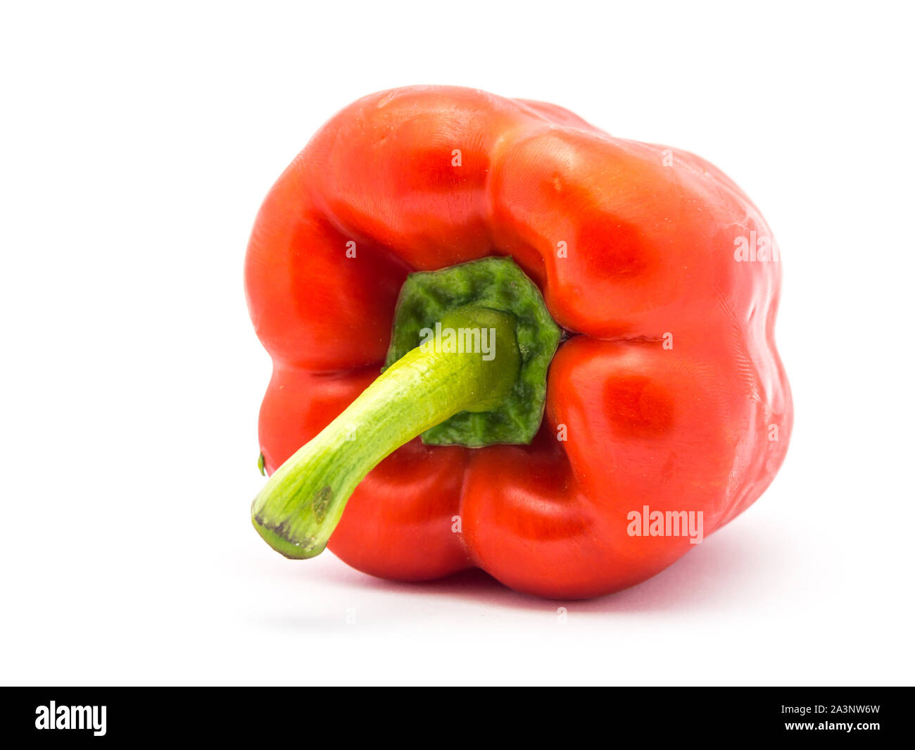 Pepper isolated white Background Stock Photo - Alamy