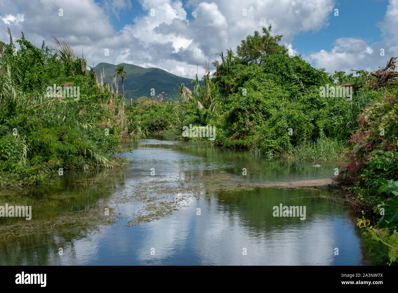 Rural scenery around the town of Trinidad de Cuba in October 2019 Stock ...