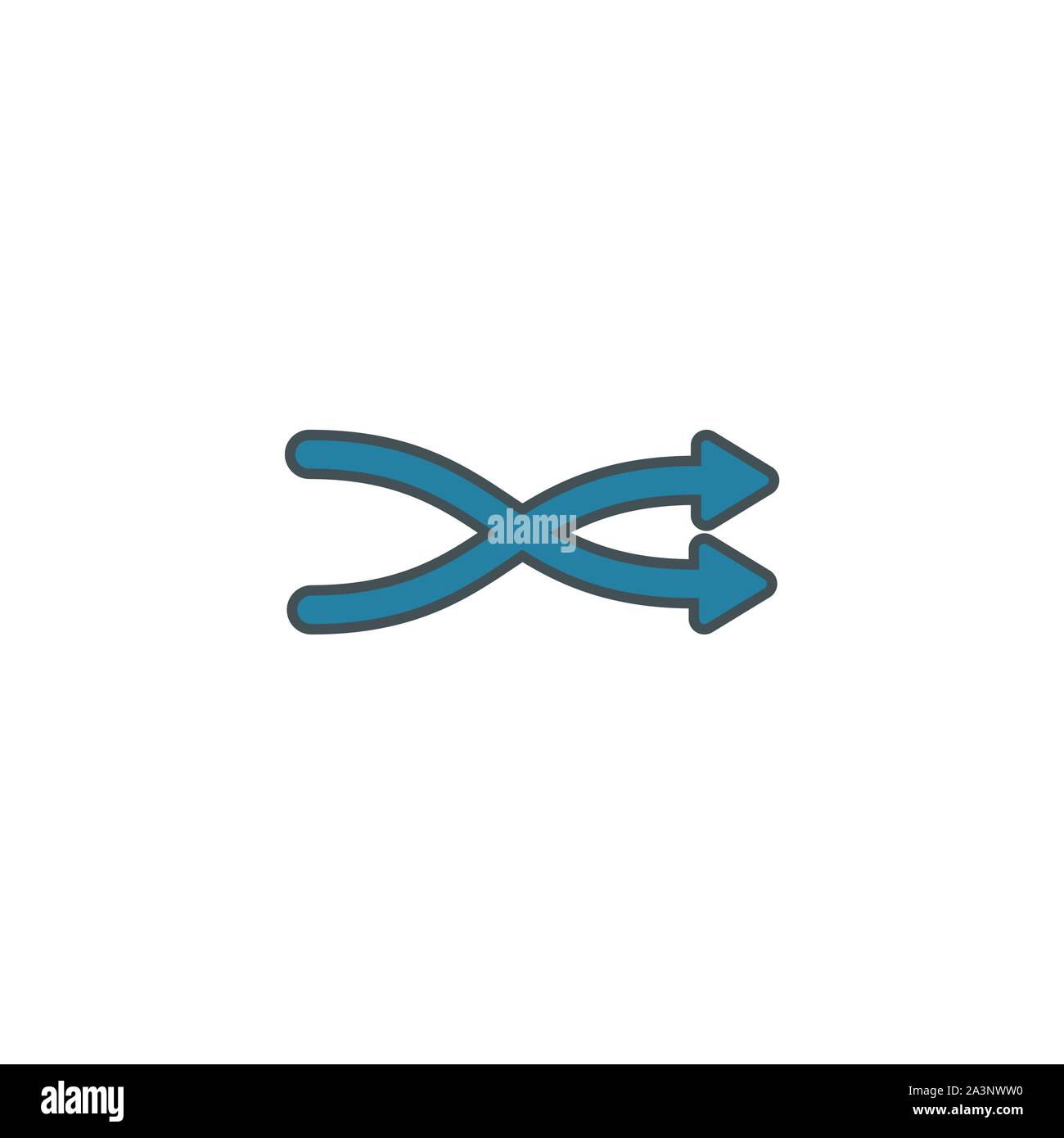 Random icon. Outline filled creative elemet from audio buttons icons ...