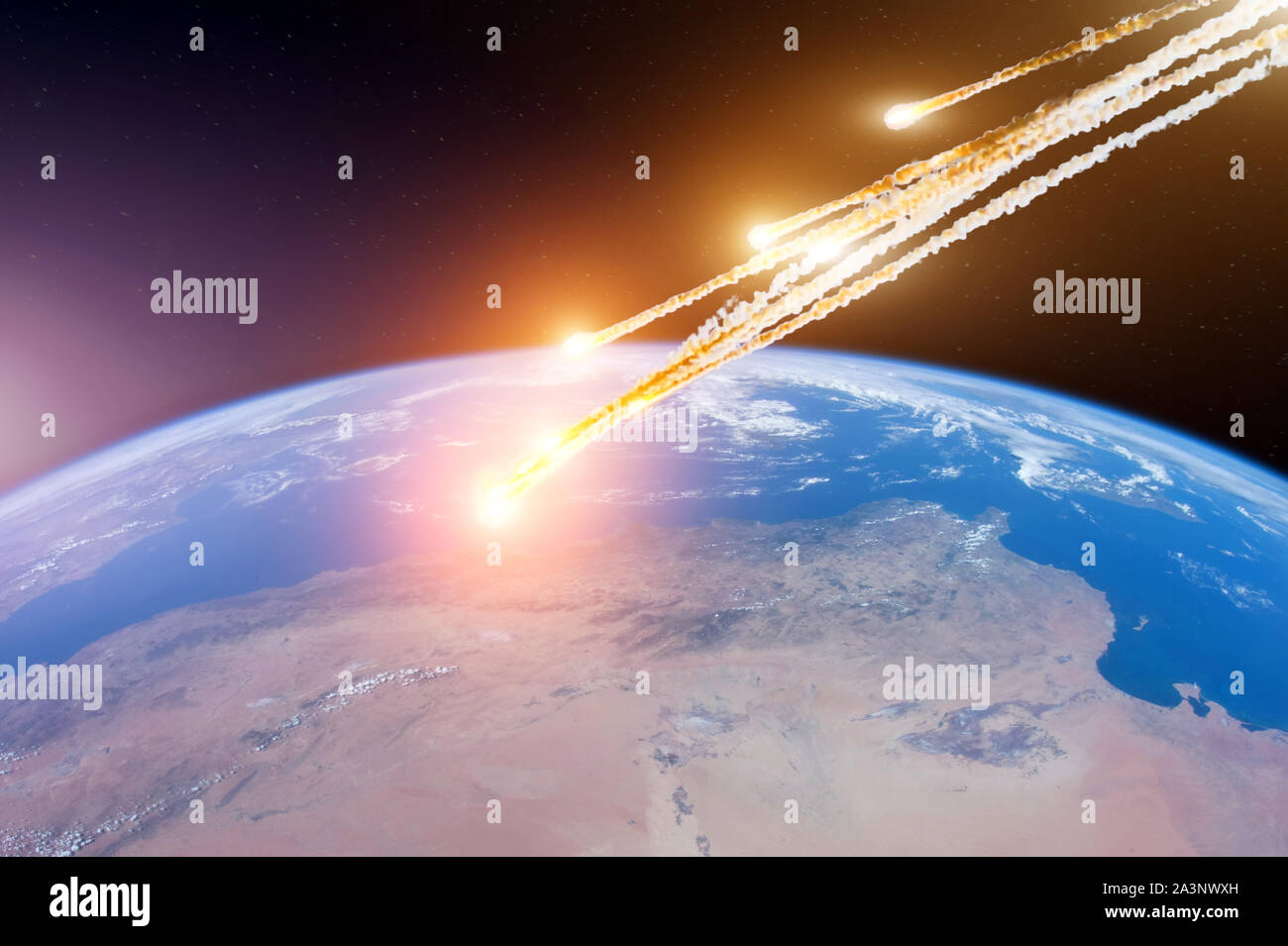 Meteorite rock nasa hi-res stock photography and images - Alamy