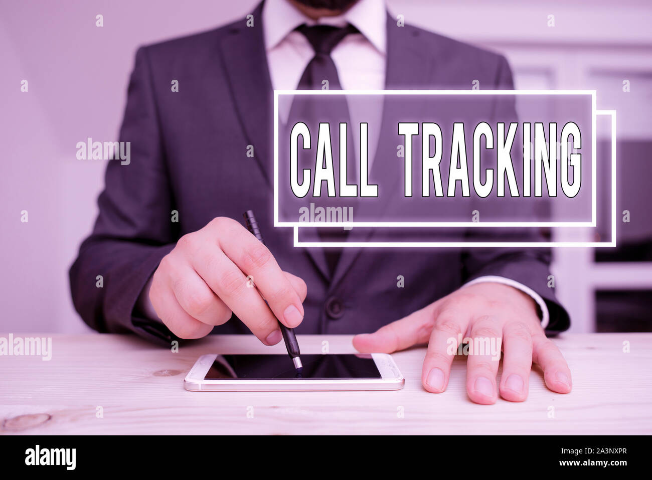 Handwriting text writing Call Tracking. Conceptual photo Organic search ...