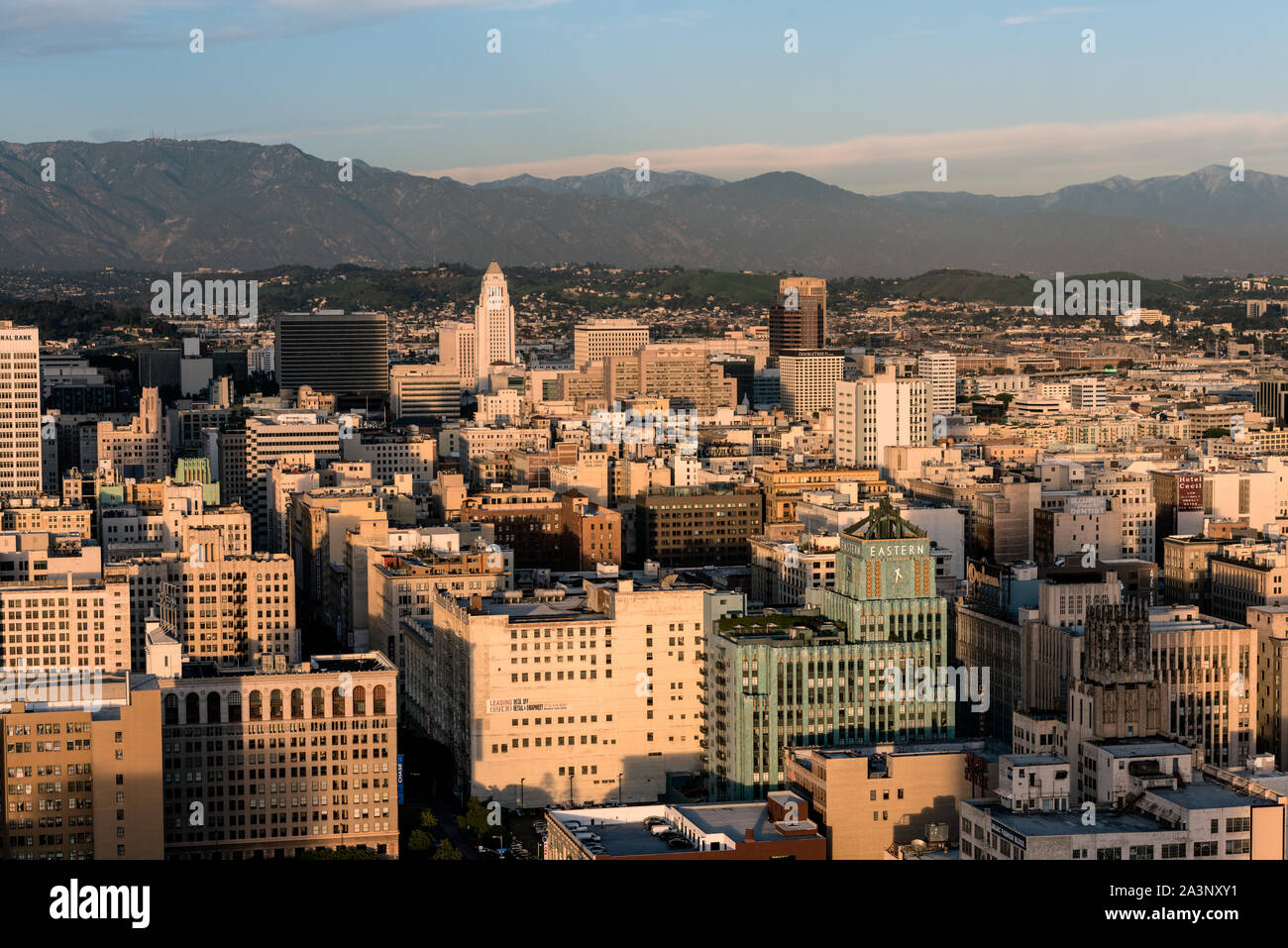 Los angeles city buildings hi-res stock photography and images - Alamy