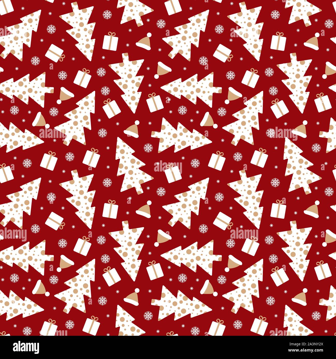 Maroon Christmas Present