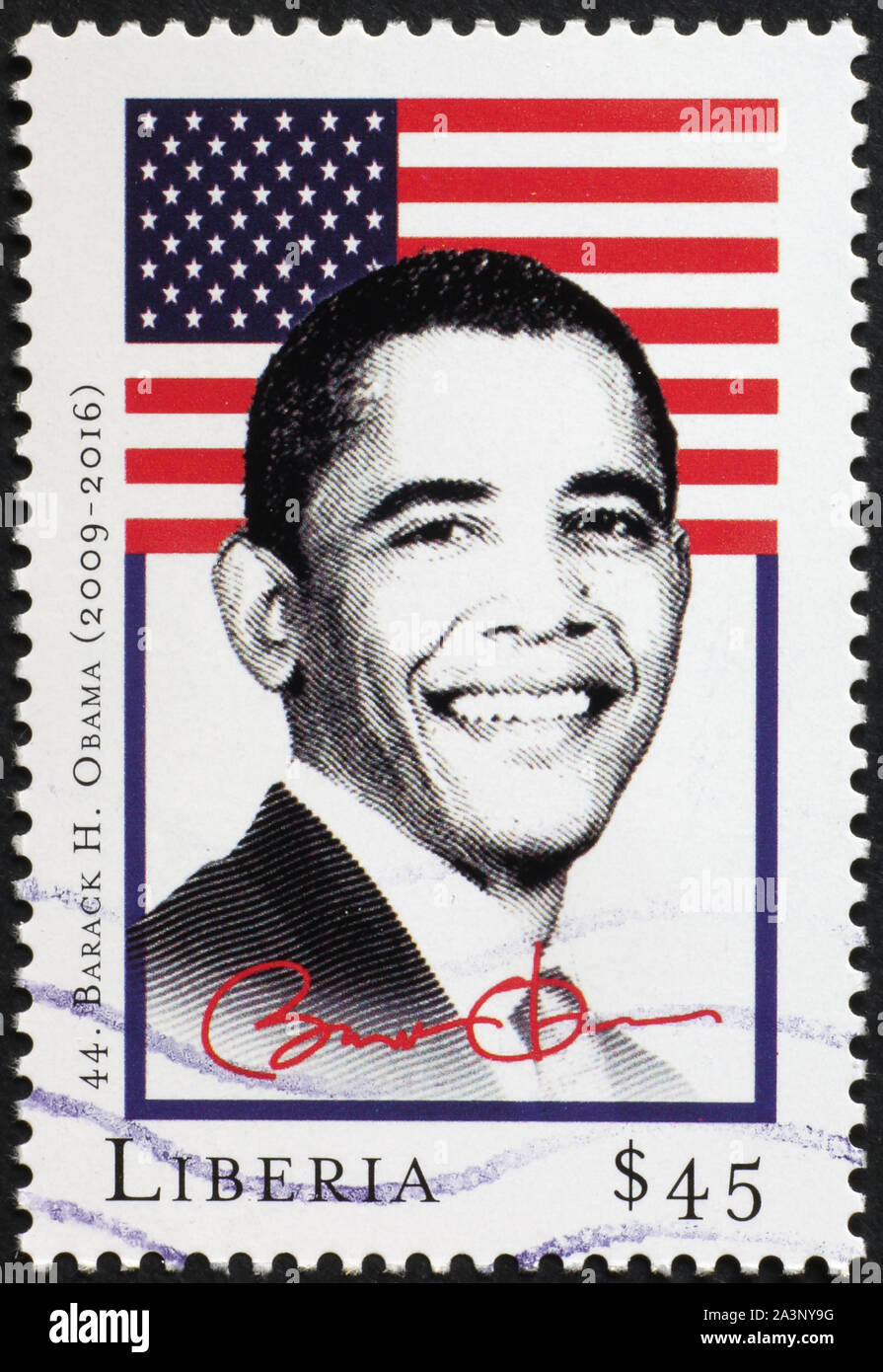 Postal stamp american flag hi-res stock photography and images - Alamy