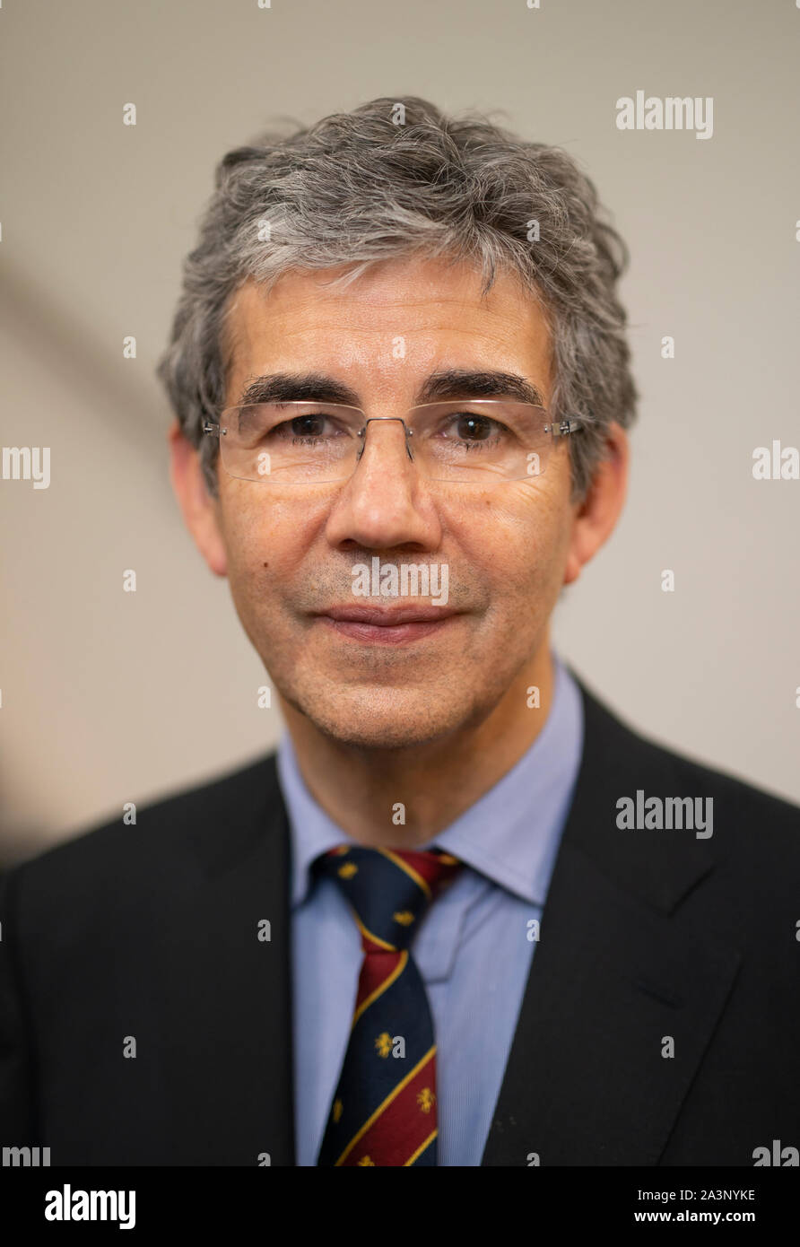 Manchester, UK. 9th Oct, 2019. David Nott, a trauma surgeon who has ...