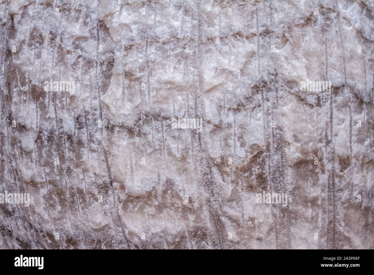The texture of the salt. Salt wall Stock Photo - Alamy