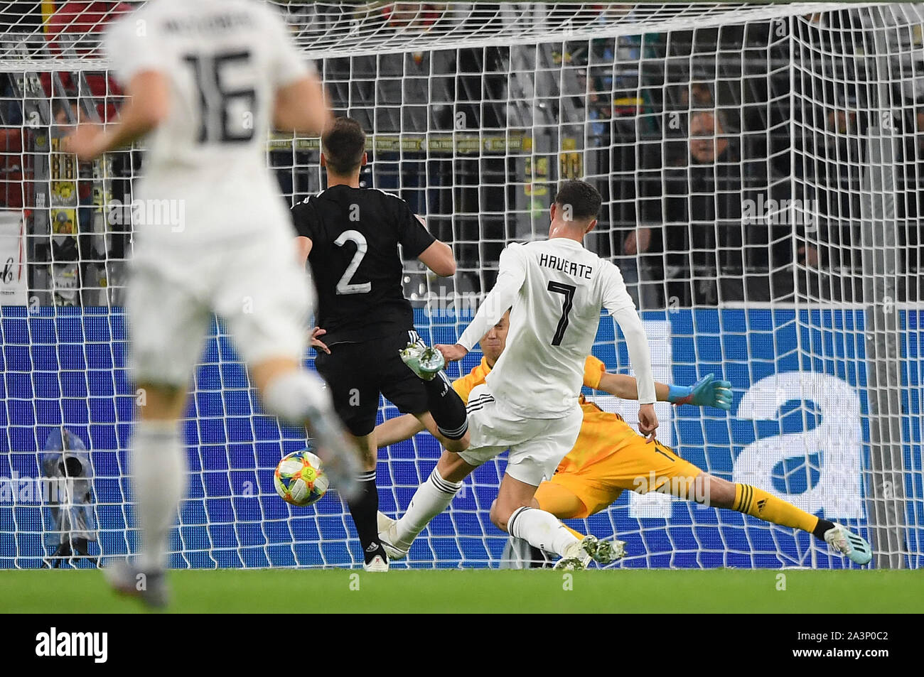 Dortmund, Germany. 09th Oct, 2019. goal, goals 2: 0: Kai Havertz ...