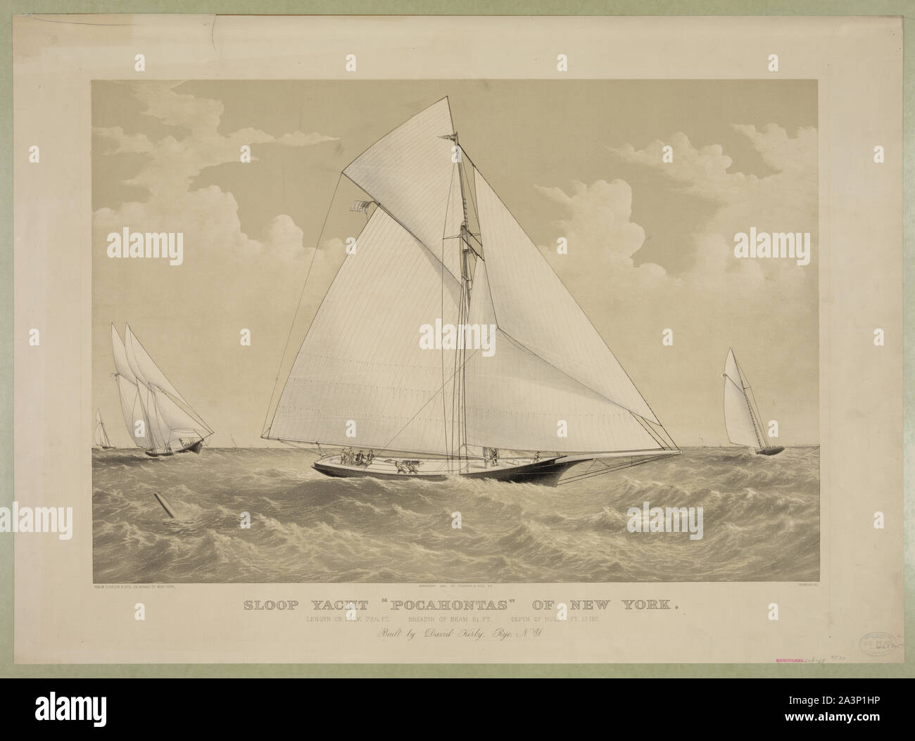 Sloop yacht hi-res stock photography and images - Alamy
