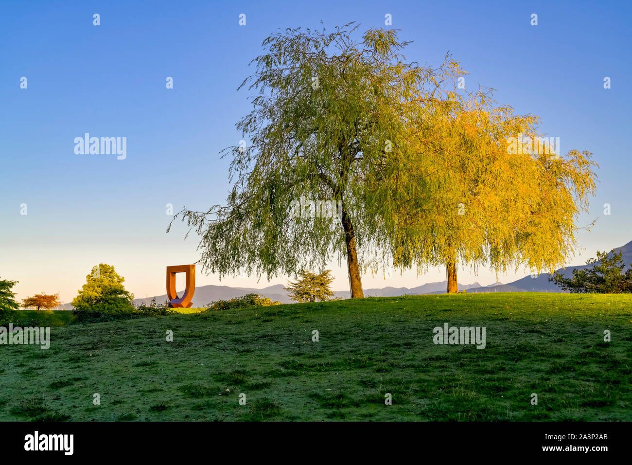 Gate to the Northwest Passage, sculpture, Vanier Park, Vancouver ...