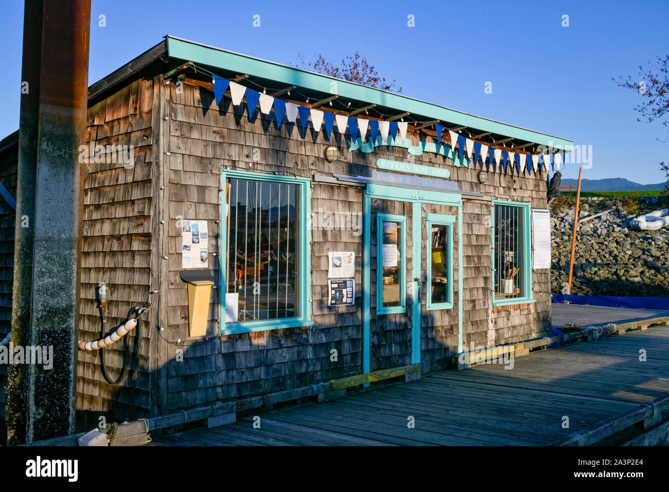 Wooden Boat Shop, Heritage Harbour, Vancouver, British Columbia, Canada ...