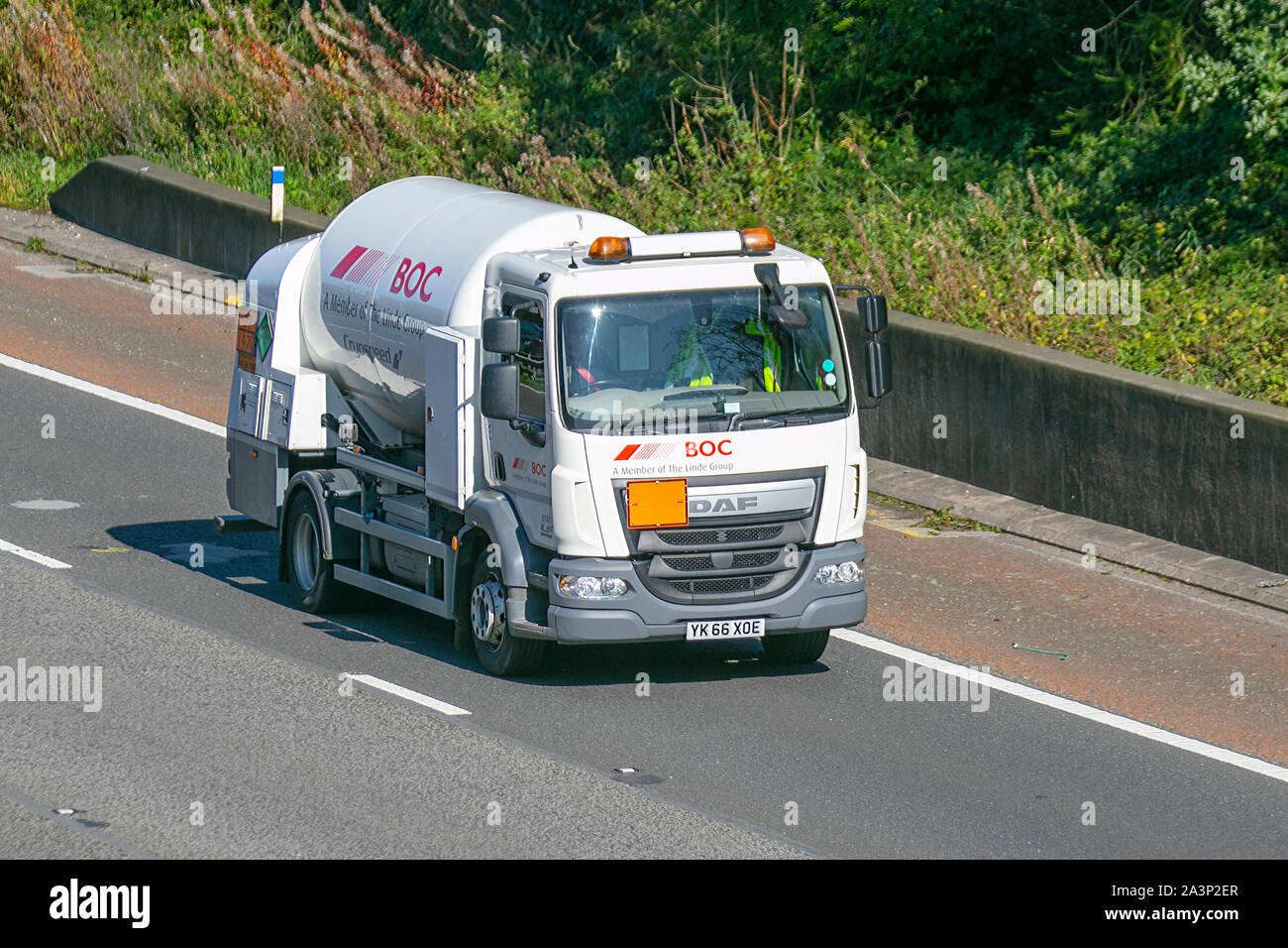 British Oxygen Company BOC liquid gas material. Industrial gases; heavy ...