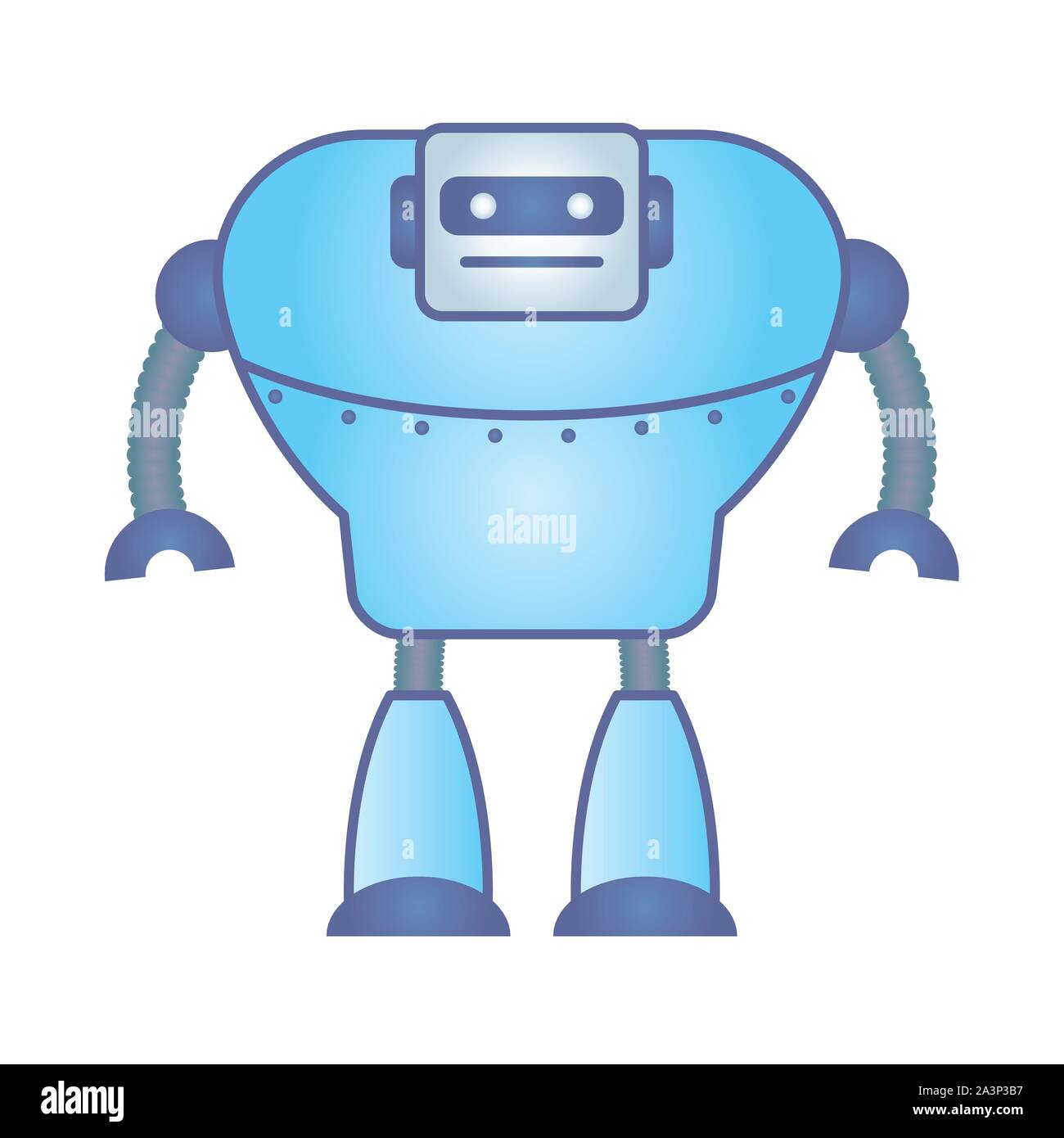 humanoid robot cyborg isolated icon Stock Vector Image & Art - Alamy