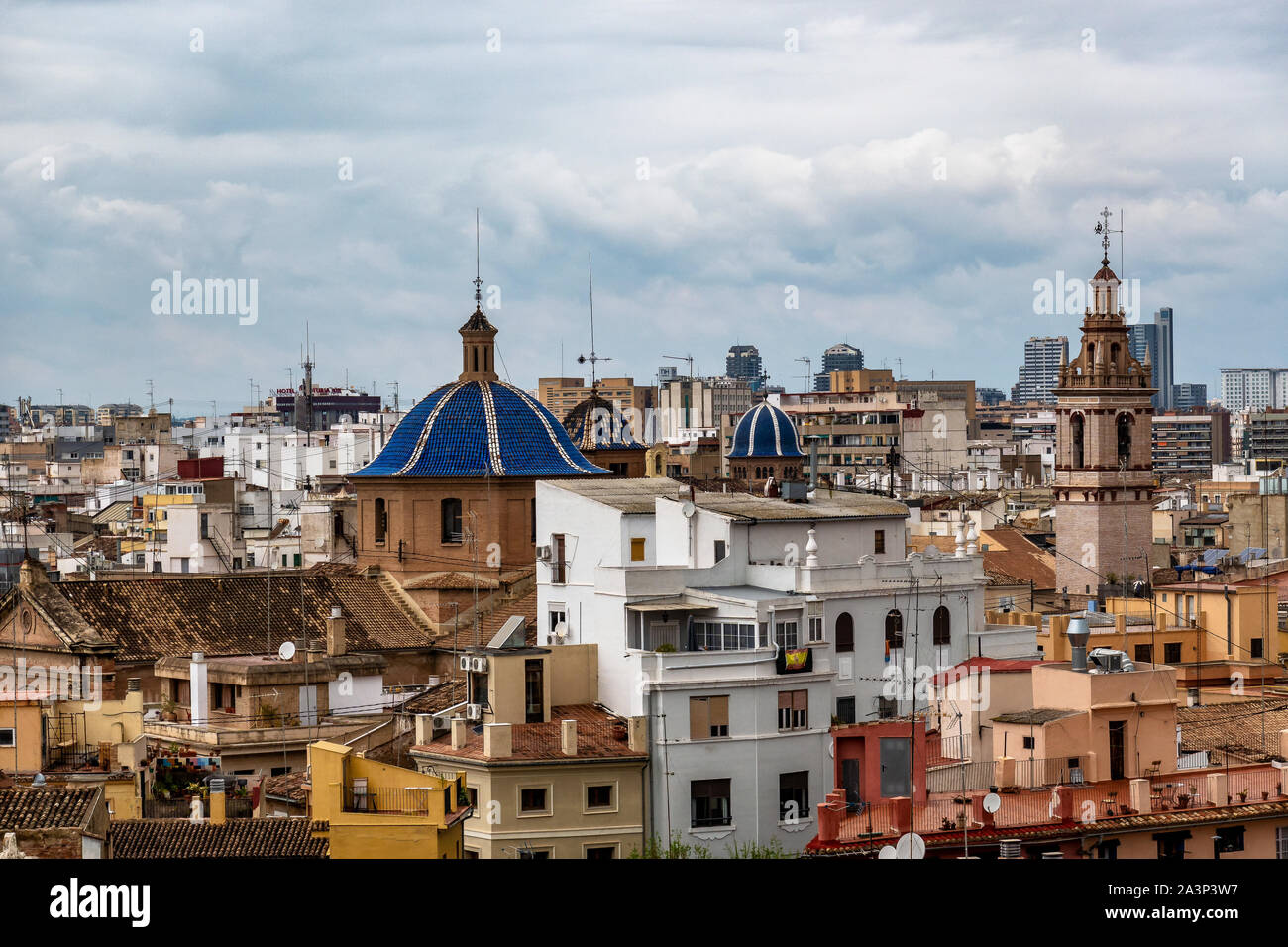 Valencia famous squares hi-res stock photography and images - Alamy